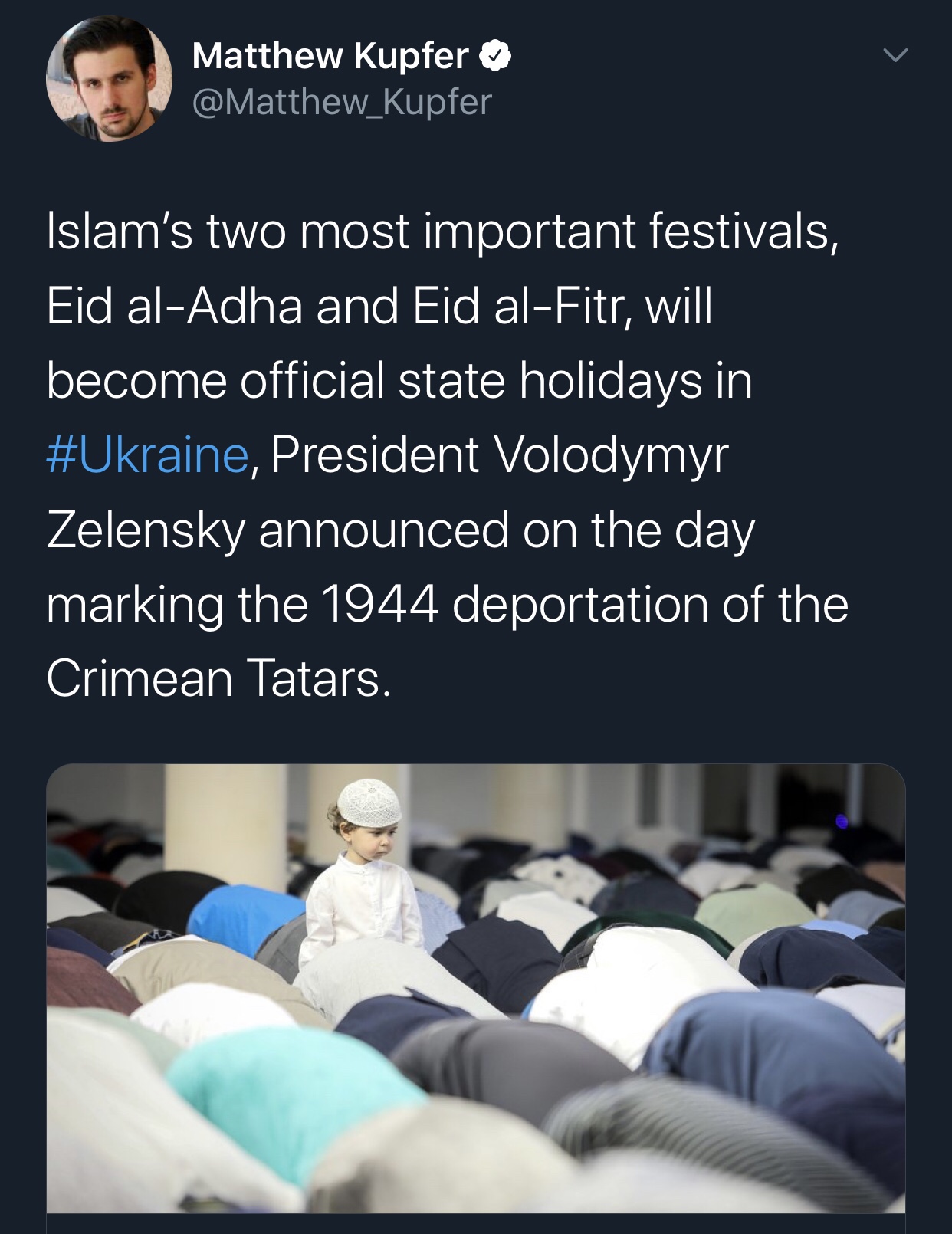 ☪️ Islamic Holidays Made Official in Ukraine – Insomniac Resurrected