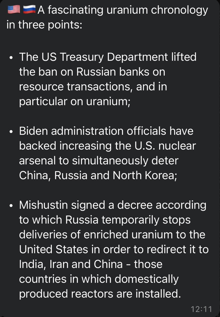 Uranium Timeline – Insomniac Resurrected